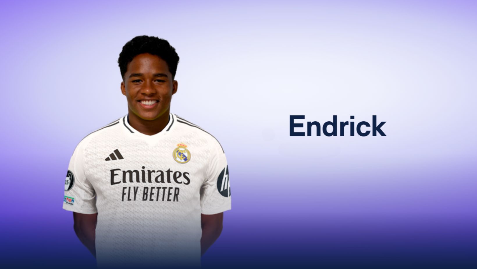 Real Madrid coloca Endrick no site oficial do clube, mas não revela ...